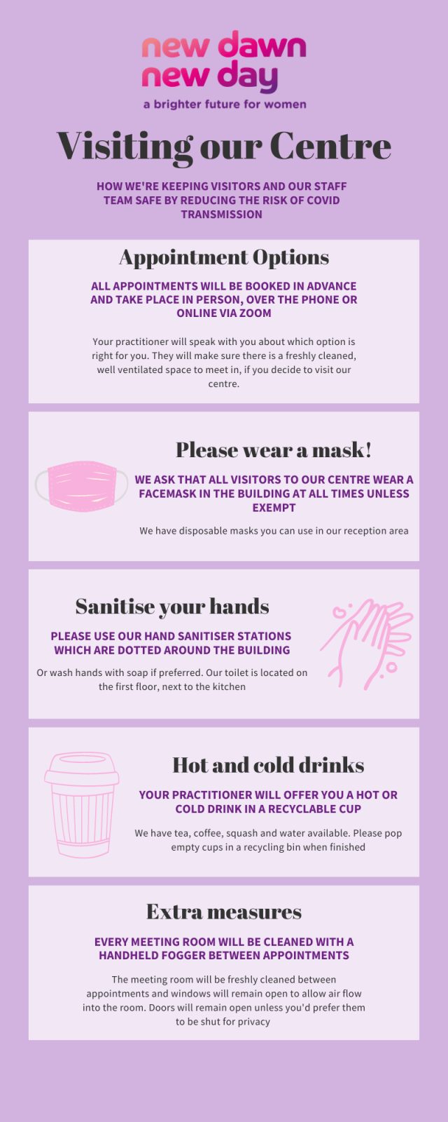 Contact Us - New Dawn New Day